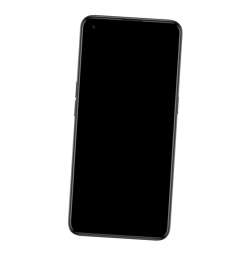 LCD Frame Middle Chassis for Realme Q3 Pro Carnival - White by Maxbhi.com