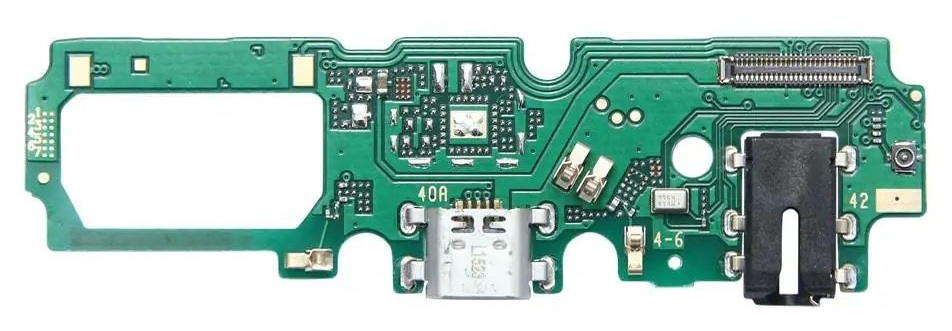 Charging Connector Flex PCB Board for Vivo Y12A by Maxbhi.com