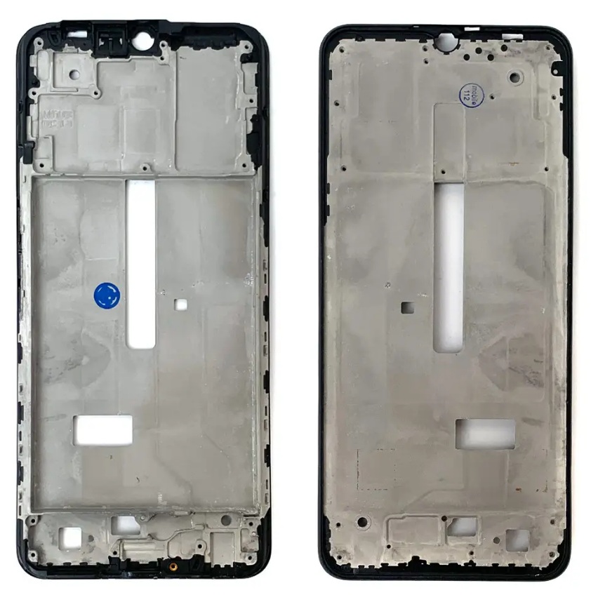 LCD Frame Middle Chassis for Vivo Y55s 5G - Blue by Maxbhi.com