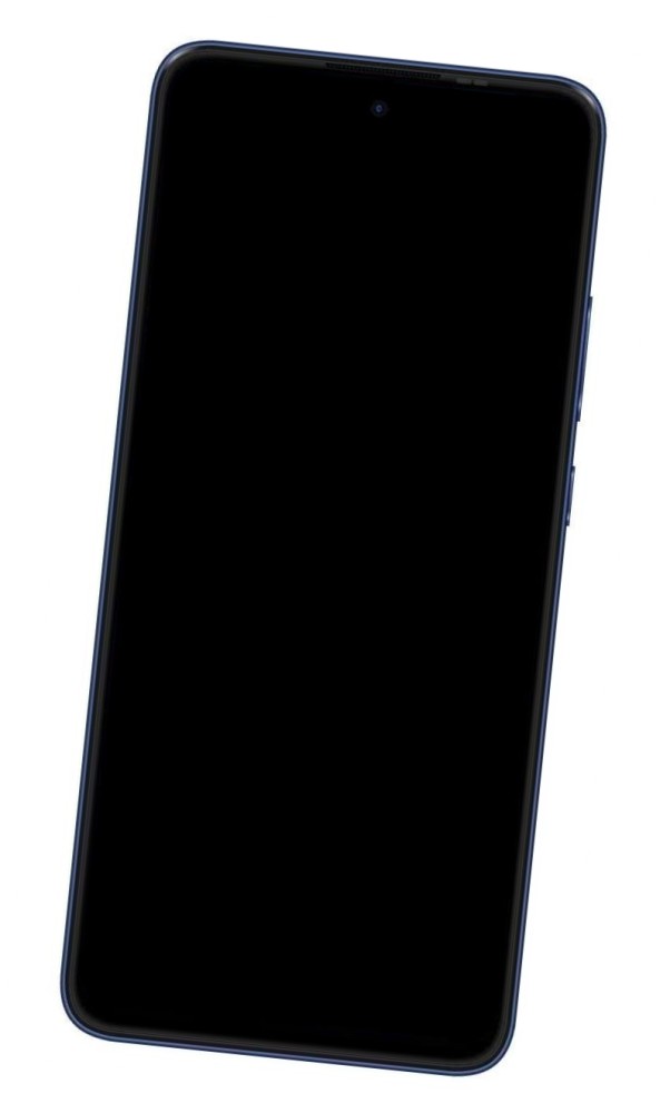 LCD Frame Middle Chassis for BLU G91s - Blue by Maxbhi.com