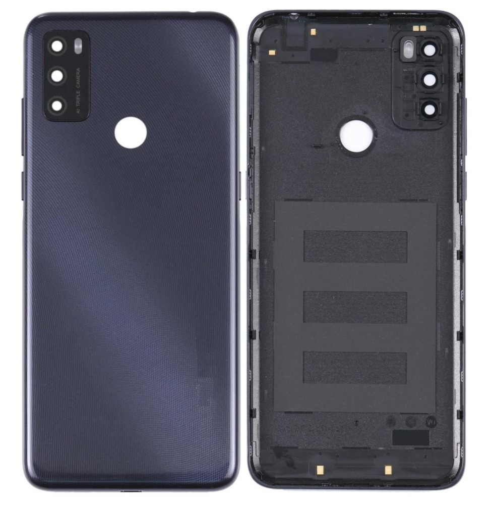 Back Panel Cover for TCL 20Y - Black - Maxbhi.com