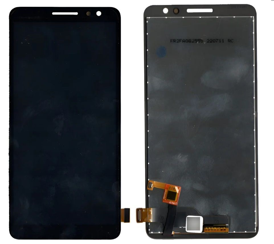 LCD with Touch Screen for TCL A30 - Black by Maxbhi.com