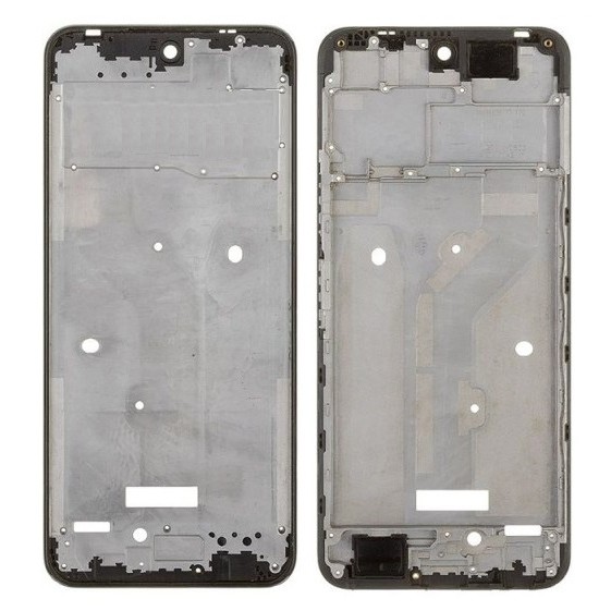 LCD Frame Middle Chassis for Tecno Pova 4 - Black by Maxbhi.com