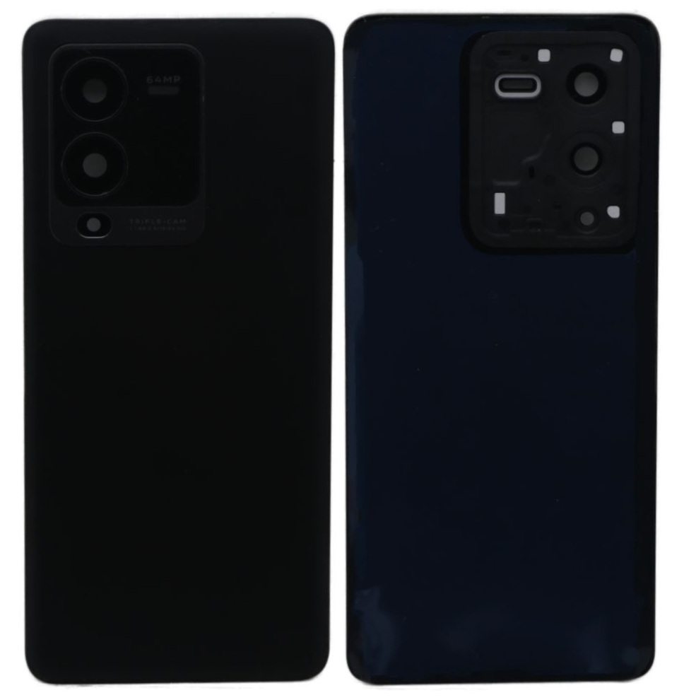 Back Panel Cover for Vivo V25 Pro - Black - Maxbhi.com