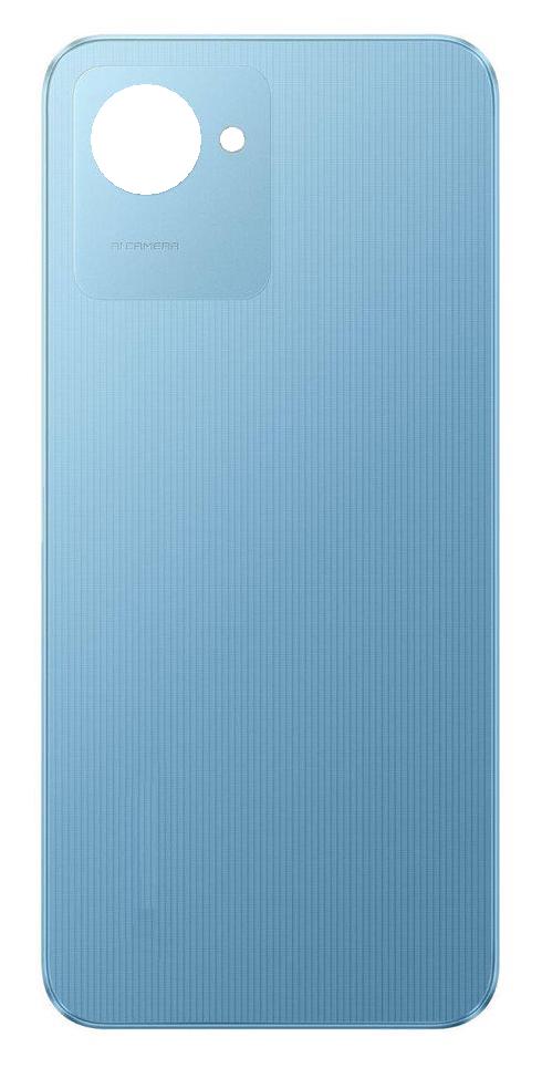 Back Panel Cover for Realme C30s - Blue - Maxbhi.com
