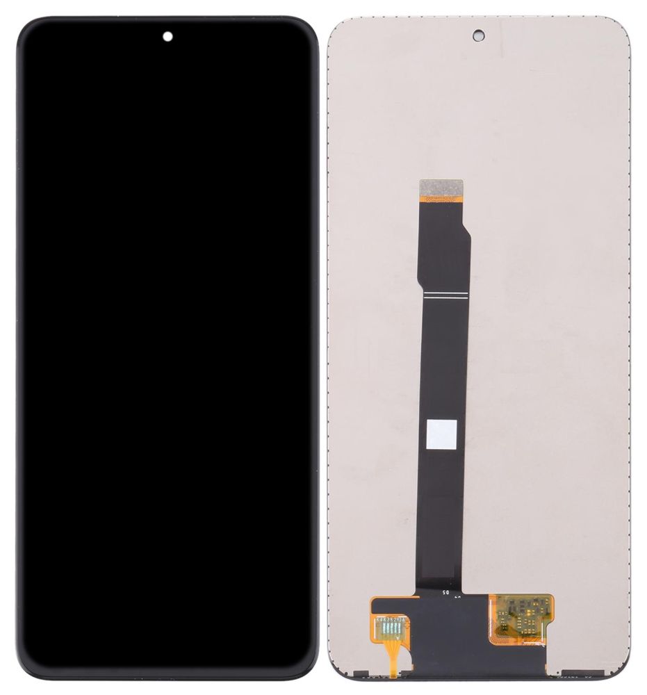 LCD with Touch Screen for Honor X8 - Silver by Maxbhi.com