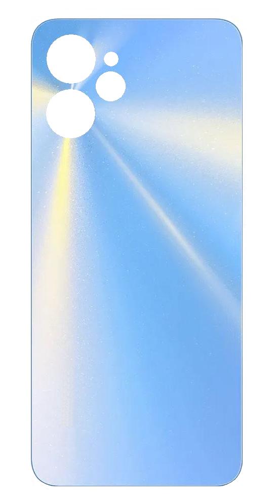 Back Panel Cover for Realme 9i 5G - Blue - Maxbhi.com