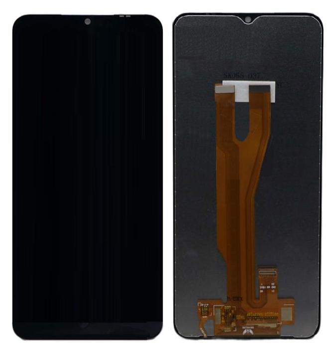 LCD with Touch Screen for Lava Blaze Pro - White by Maxbhi.com