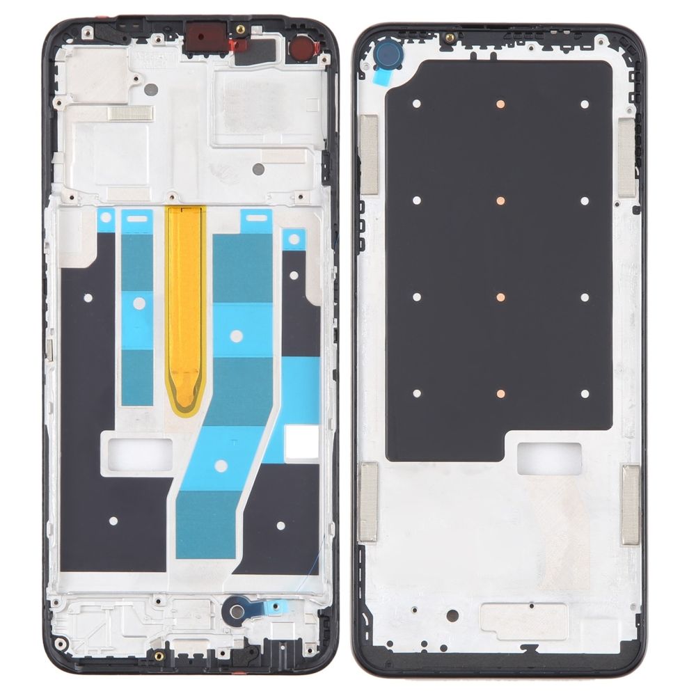 LCD Frame Middle Chassis for Realme V25 - Black by Maxbhi.com