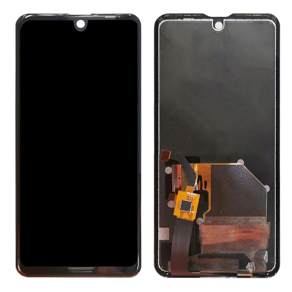 LCD with Touch Screen for Sharp Aquos R3 - Pink by Maxbhi.com