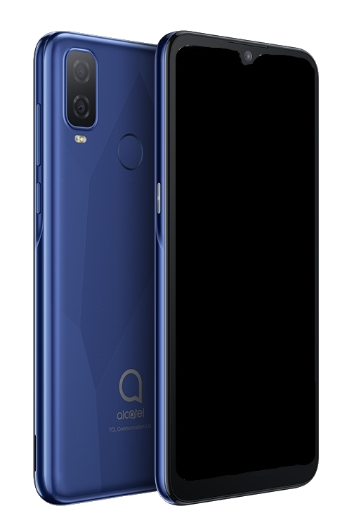 Back Panel Cover for Alcatel 1L 2021 - Blue - Maxbhi.com