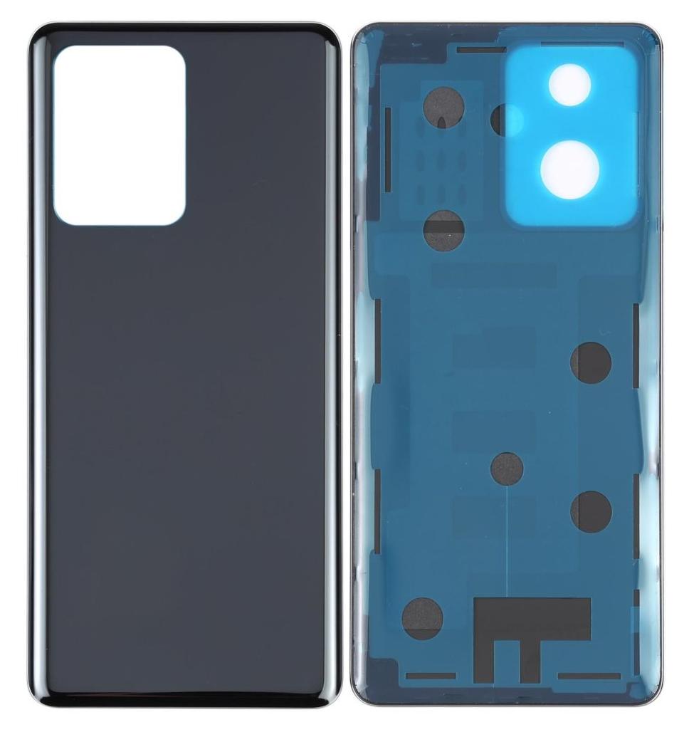 Back Panel Cover for Xiaomi Redmi Note 12 Pro Plus 5G - Black - Maxbhi.com