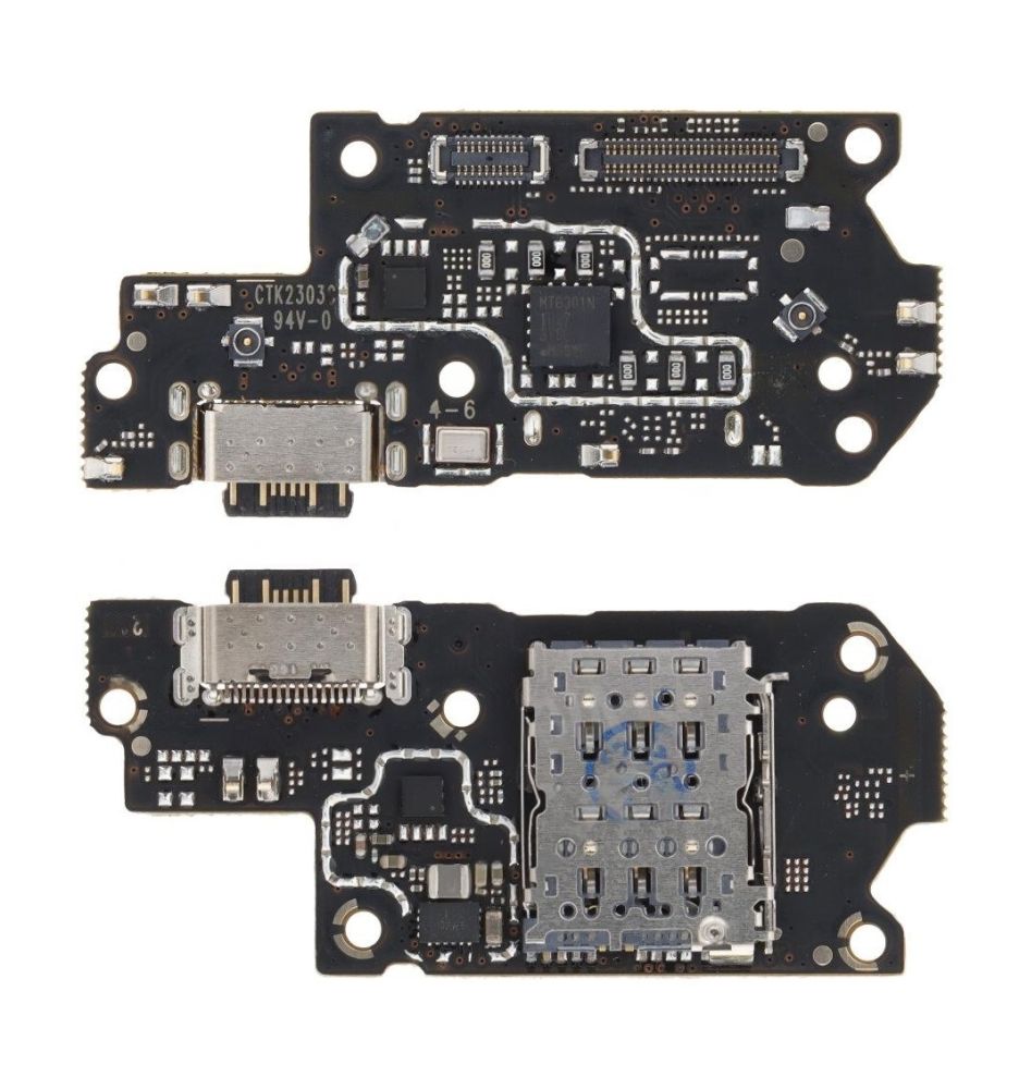 Charging Connector Flex PCB Board for Xiaomi Redmi Note 12 Pro Plus 5G ...