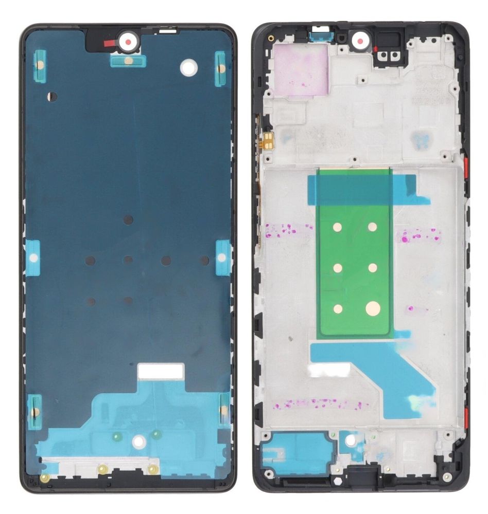 LCD Frame Middle Chassis for Xiaomi Redmi Note 12 Pro Plus 5G - Black ...