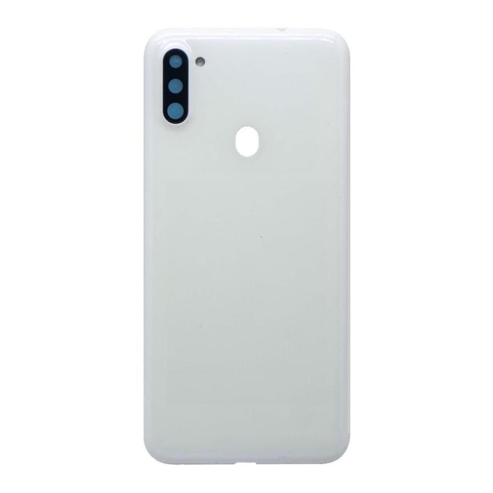 Back Panel Cover for Samsung Galaxy M11 - White - Maxbhi.com