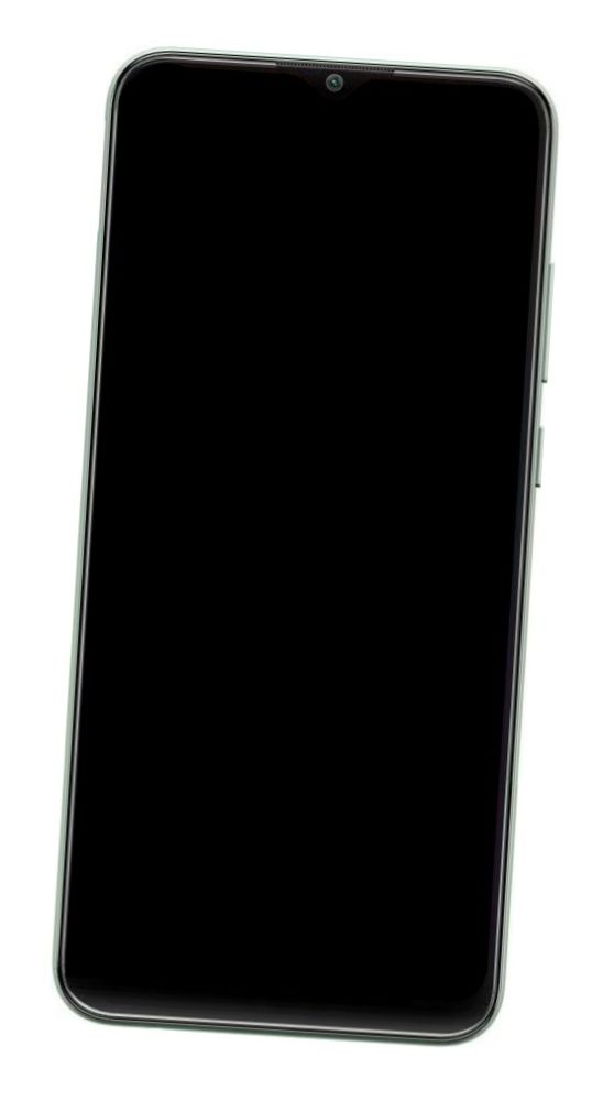 LCD Frame Middle Chassis for Samsung Galaxy F04 - Black by Maxbhi.com