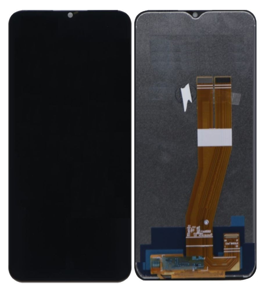 LCD with Touch Screen for Samsung Galaxy F04 - White by Maxbhi.com