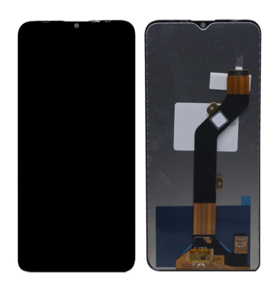 LCD with Touch Screen for Lava Benco V80 - White by Maxbhi.com