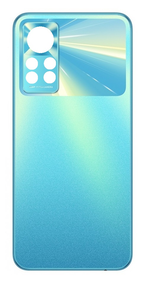 Back Panel Cover for Infinix Note 12i 2022 - Blue - Maxbhi.com