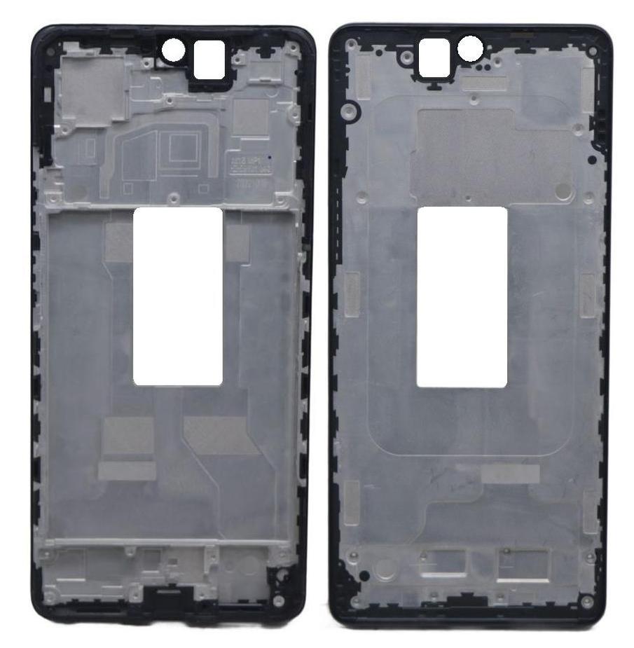 LCD Frame Middle Chassis for Xiaomi Poco X5 Pro 5G - Black by Maxbhi.com