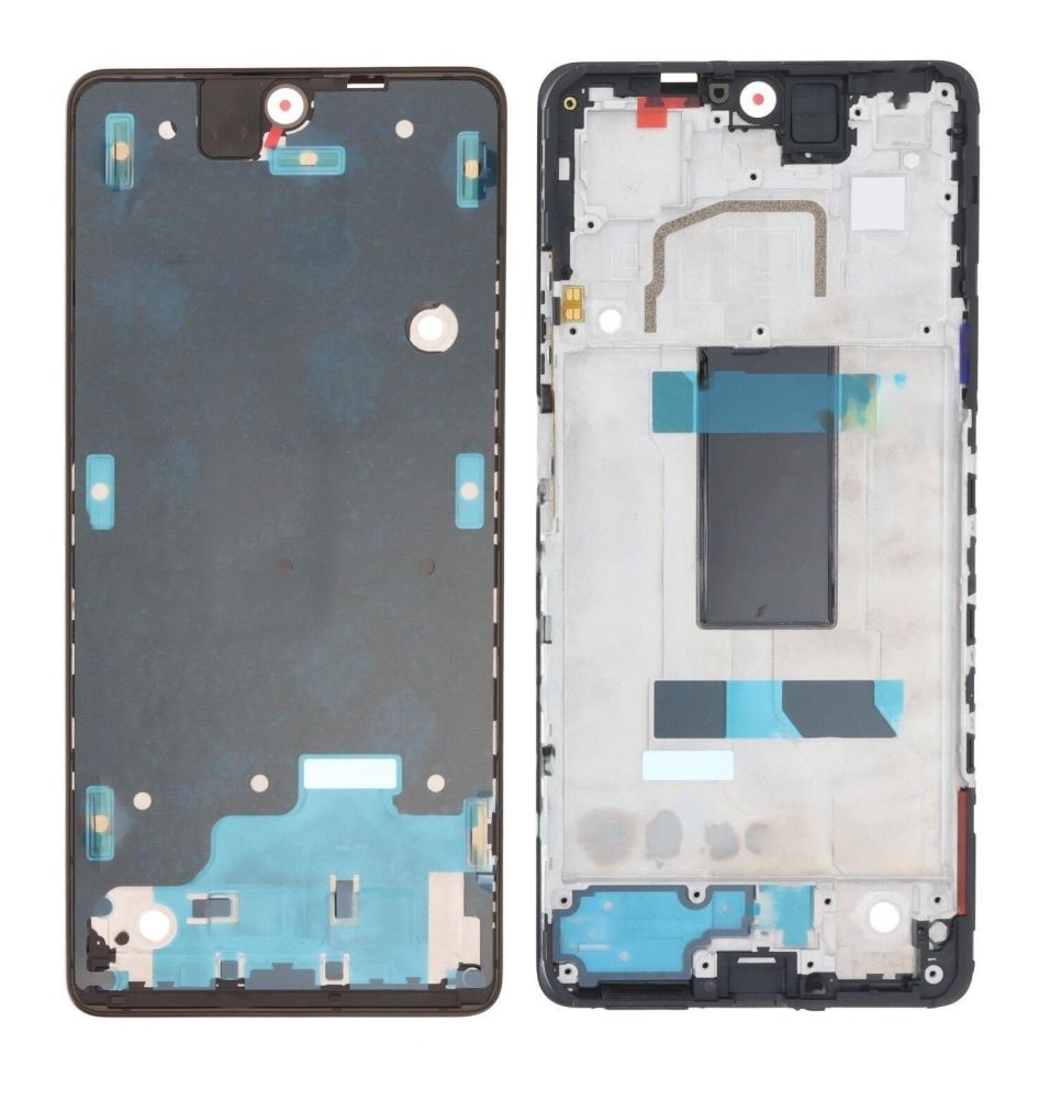 LCD Frame Middle Chassis for Xiaomi Poco X5 Pro 5G - White by Maxbhi.com