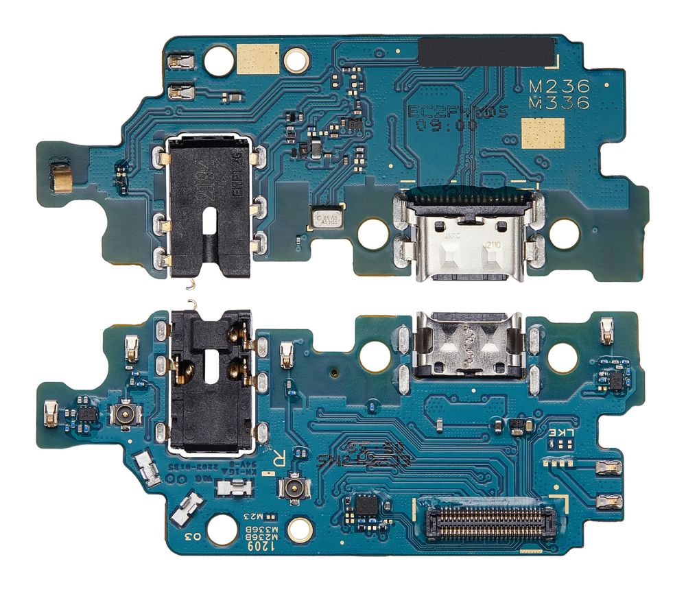 Charging Connector Flex PCB Board for Samsung Galaxy M23 by Maxbhi.com