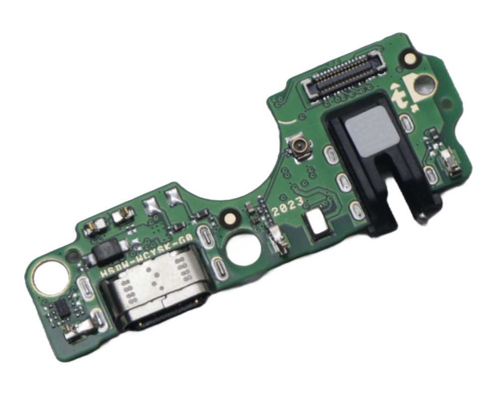 Charging Connector Flex PCB Board for Tecno Spark Go 2023 by Maxbhi.com