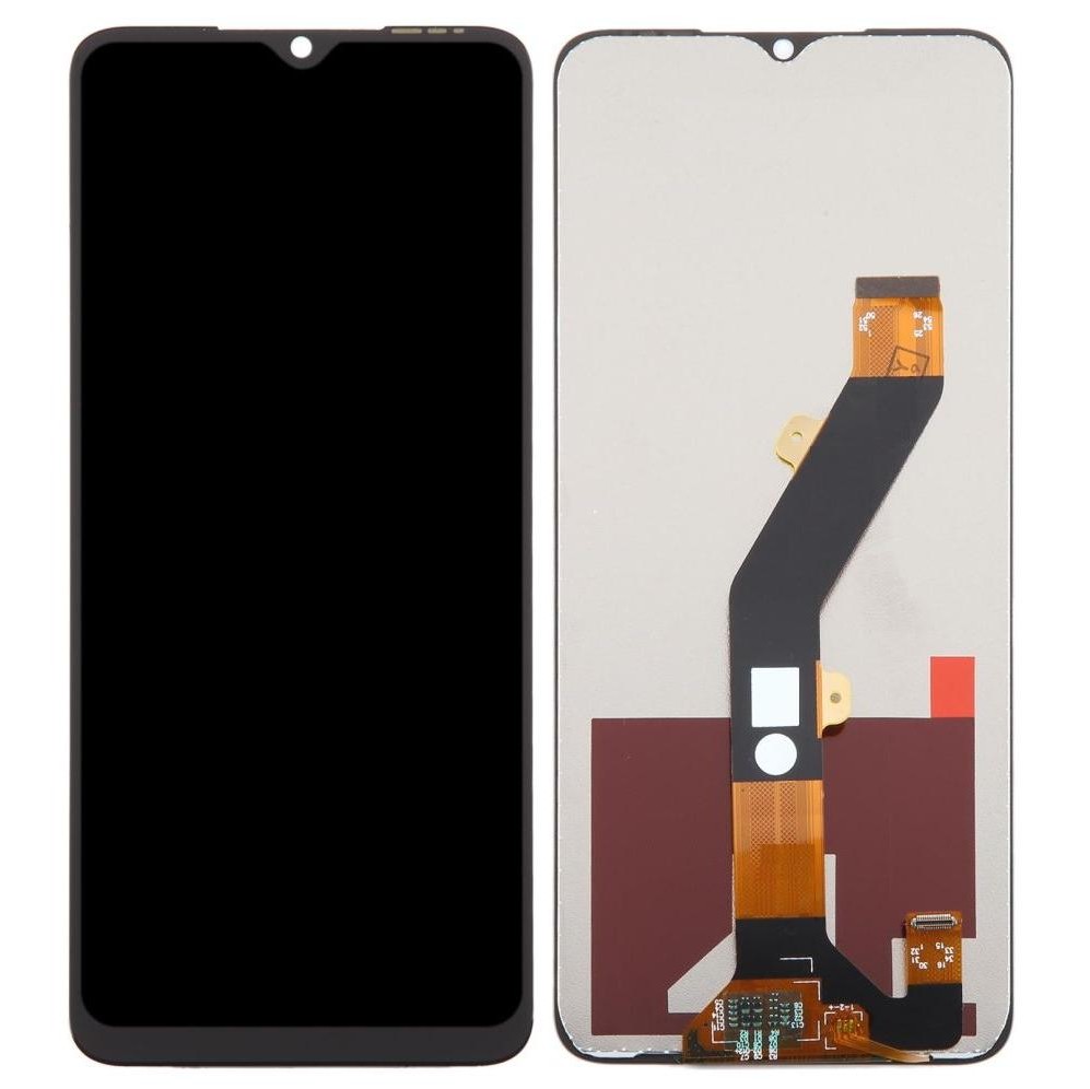 LCD with Touch Screen for Tecno Pop 7 Pro - Black by Maxbhi.com