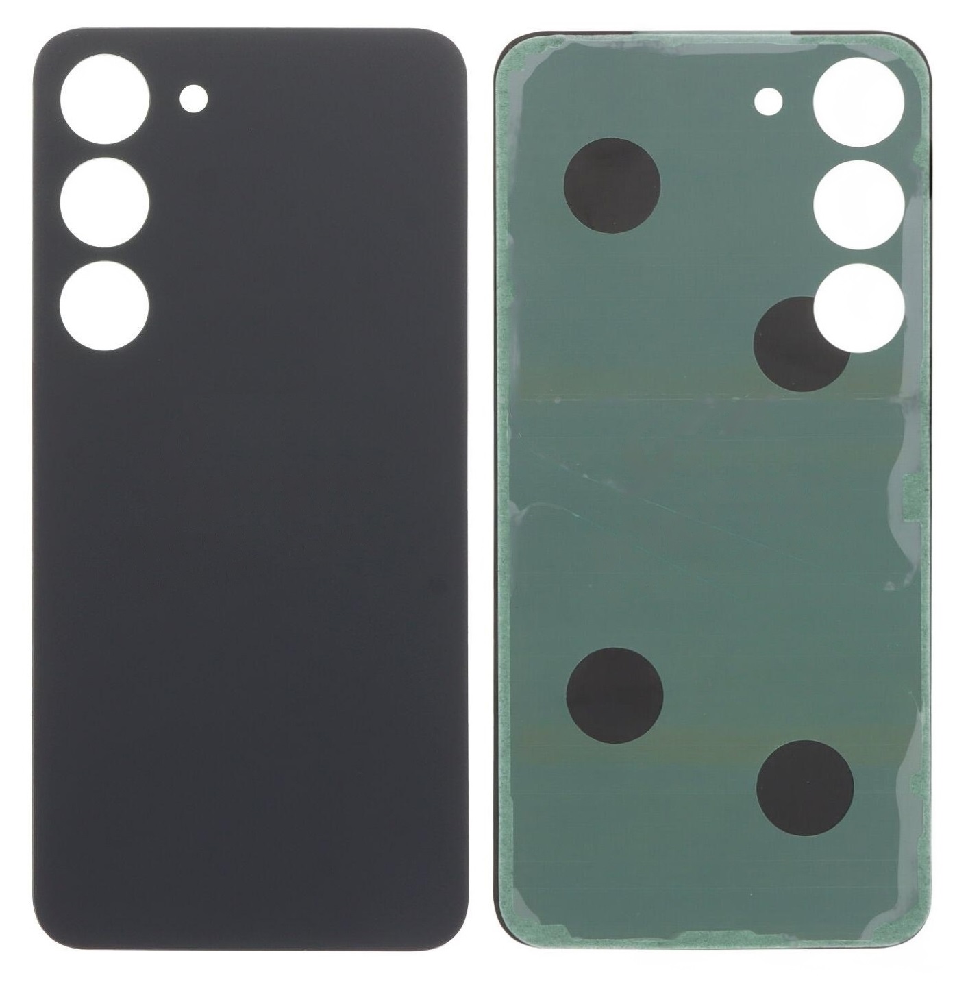 Back Panel Cover for Samsung Galaxy S23 5G - Black - Maxbhi.com