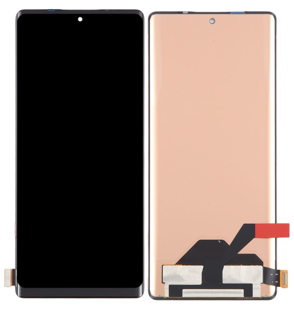 LCD with Touch Screen for Tecno Phantom X2 Pro - White by Maxbhi.com