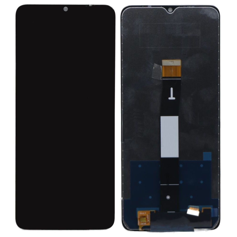 LCD with Touch Screen for Xiaomi Poco C55 - Black by Maxbhi.com