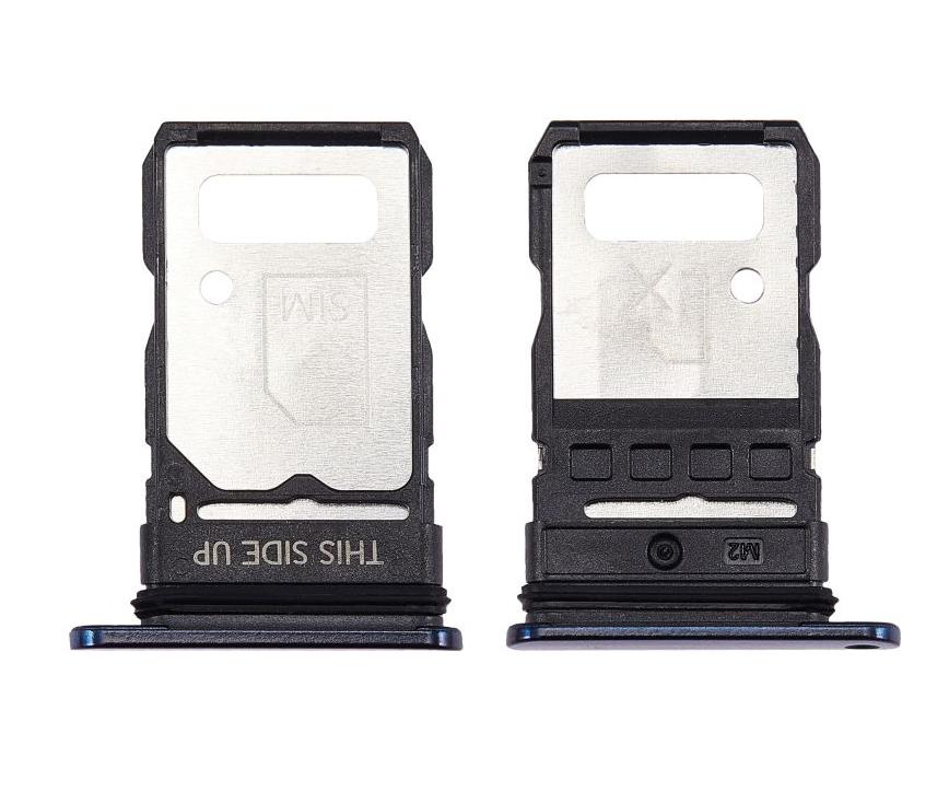 SIM Card Holder Tray for Motorola Edge 2021 - Blue - Maxbhi.com