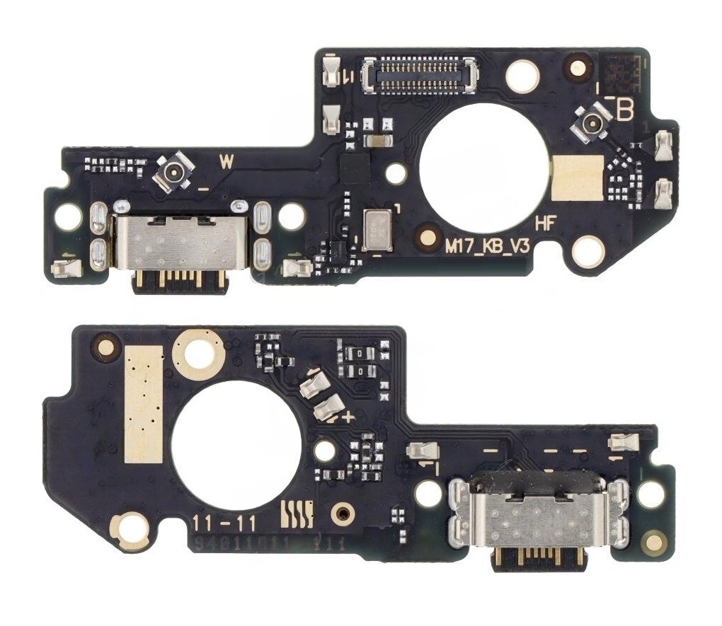 Charging Connector Flex PCB Board for Xiaomi Poco X5 by Maxbhi.com
