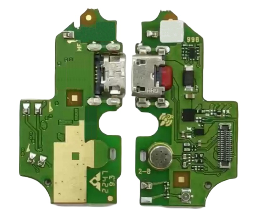 Charging Connector Flex PCB Board for Nokia C12 Pro by Maxbhi.com