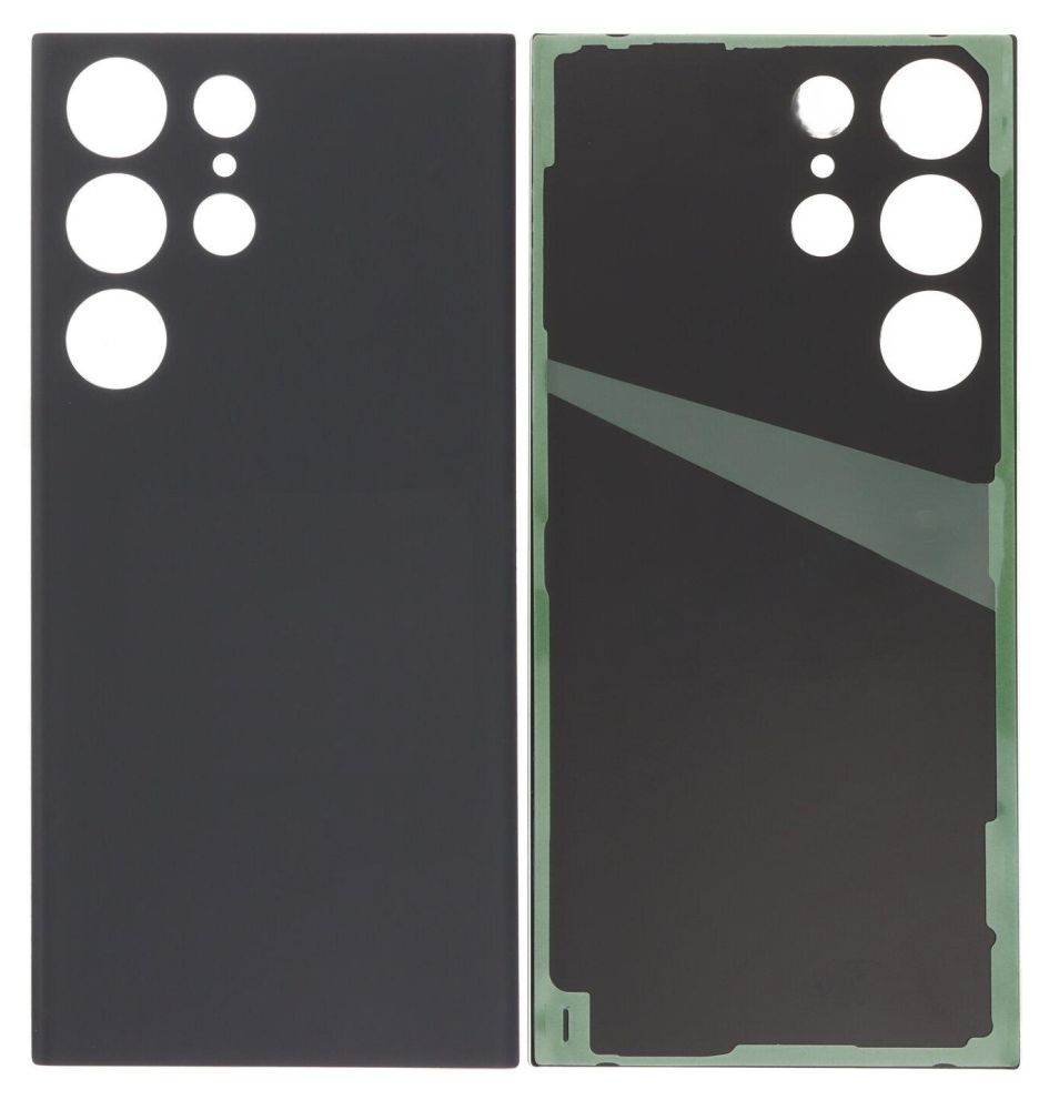 Back Panel Cover for Samsung Galaxy S23 Ultra - Black - Maxbhi.com
