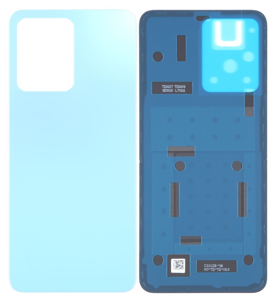 Back Panel Cover for Xiaomi Redmi Note 12 4G - Blue - Maxbhi.com