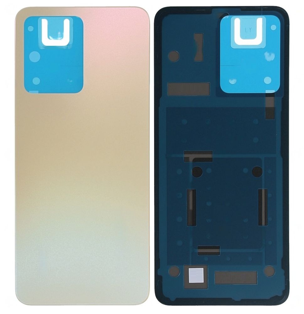 Back Panel Cover for Xiaomi Redmi Note 12 4G - Gold - Maxbhi.com