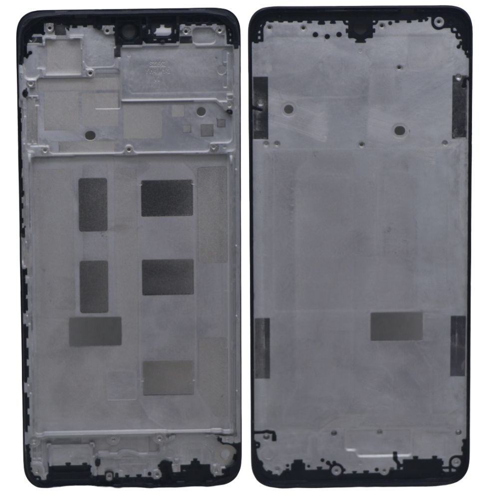 LCD Frame Middle Chassis for Realme Narzo N55 - Black by Maxbhi.com