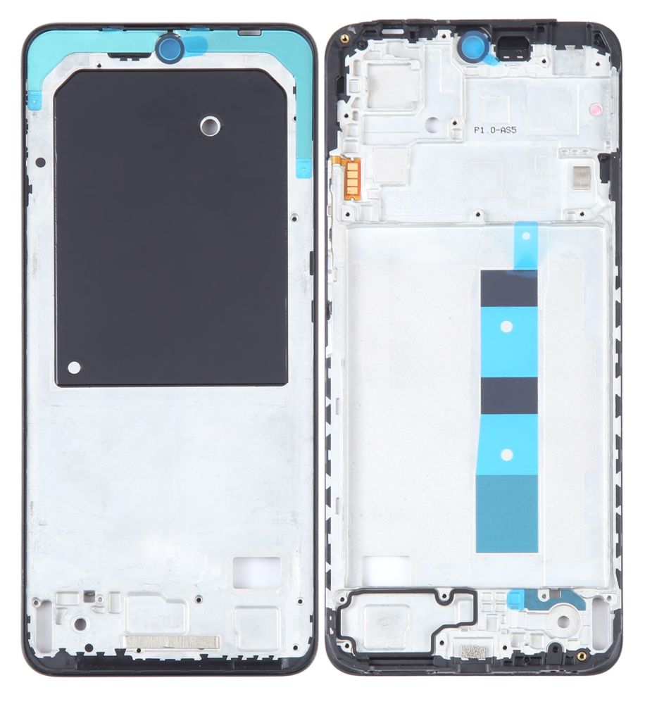 LCD Frame Middle Chassis for Xiaomi Redmi Note 12 4G - Black by Maxbhi.com