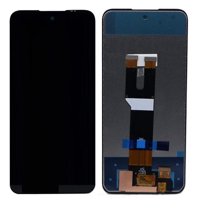 LCD with Touch Screen for Lava Blaze 2 - Black by Maxbhi.com