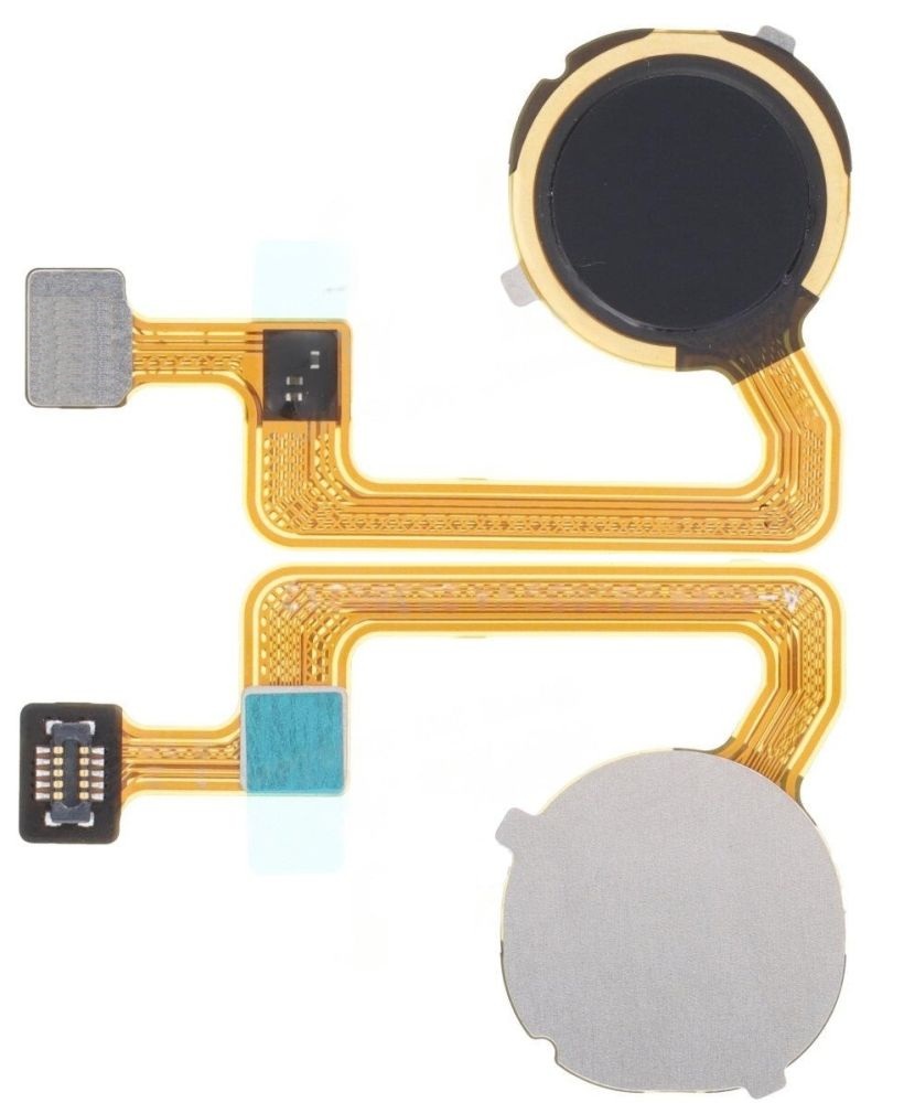 Fingerprint Sensor Flex Cable for Xiaomi Redmi 12C White by Maxbhi.com