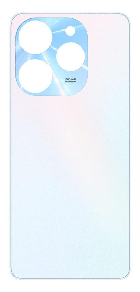 Back Panel Cover for Tecno Spark 10 Pro - White - Maxbhi.com