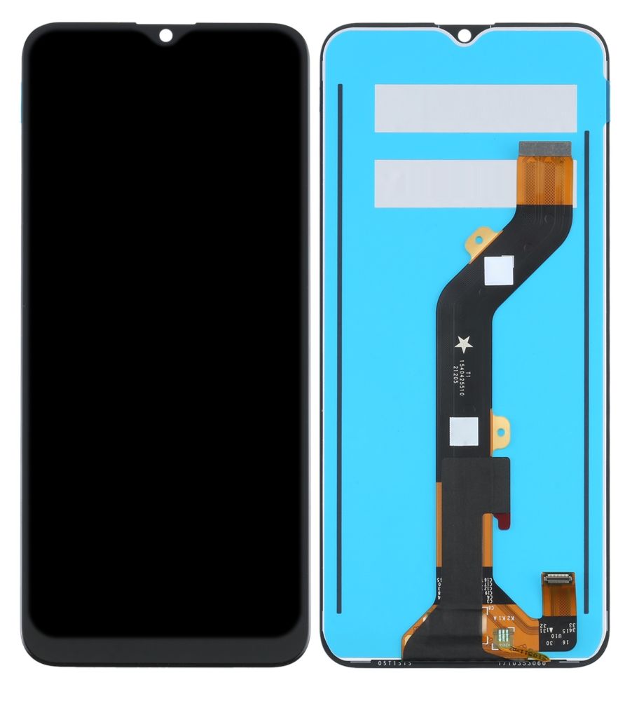 LCD with Touch Screen for Tecno Spark 10C - Black by Maxbhi.com