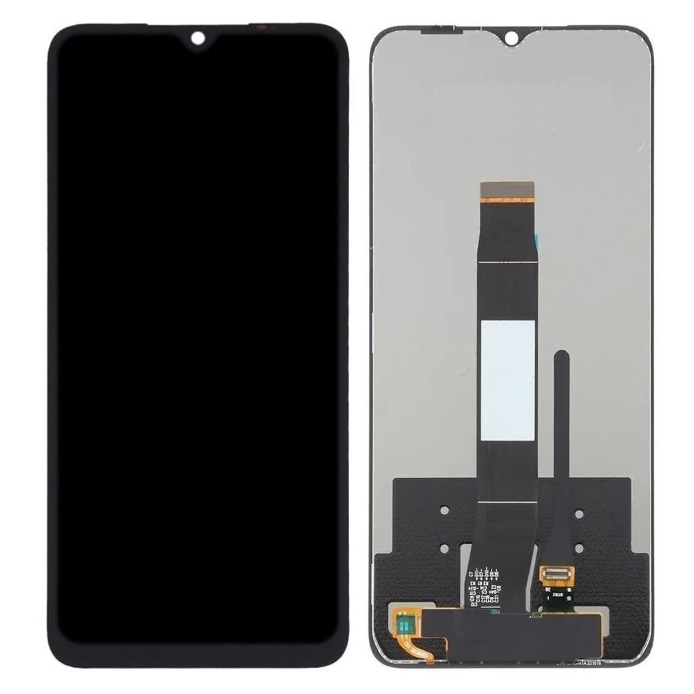 LCD with Touch Screen for Xiaomi Poco C51 - Black by Maxbhi.com