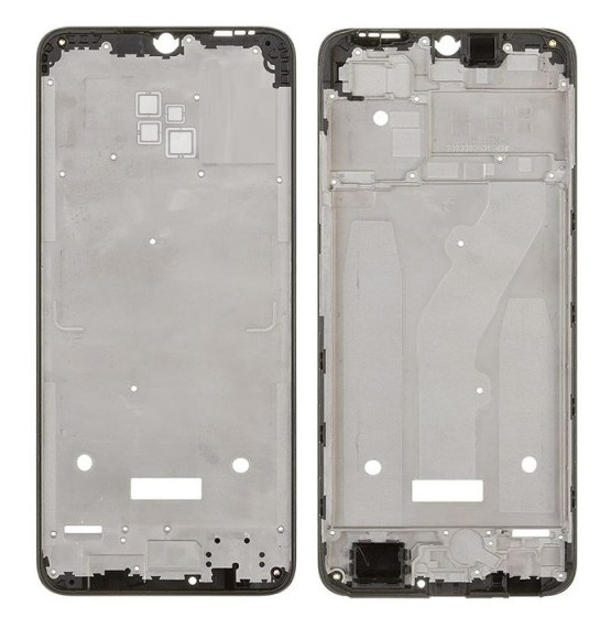LCD Frame Middle Chassis for Infinix Smart 7 HD - White by Maxbhi.com