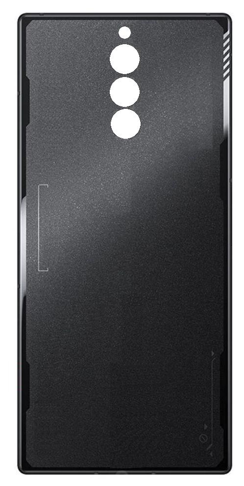 Back Panel Cover for ZTE Nubia Red Magic 8 Pro - Black - Maxbhi.com