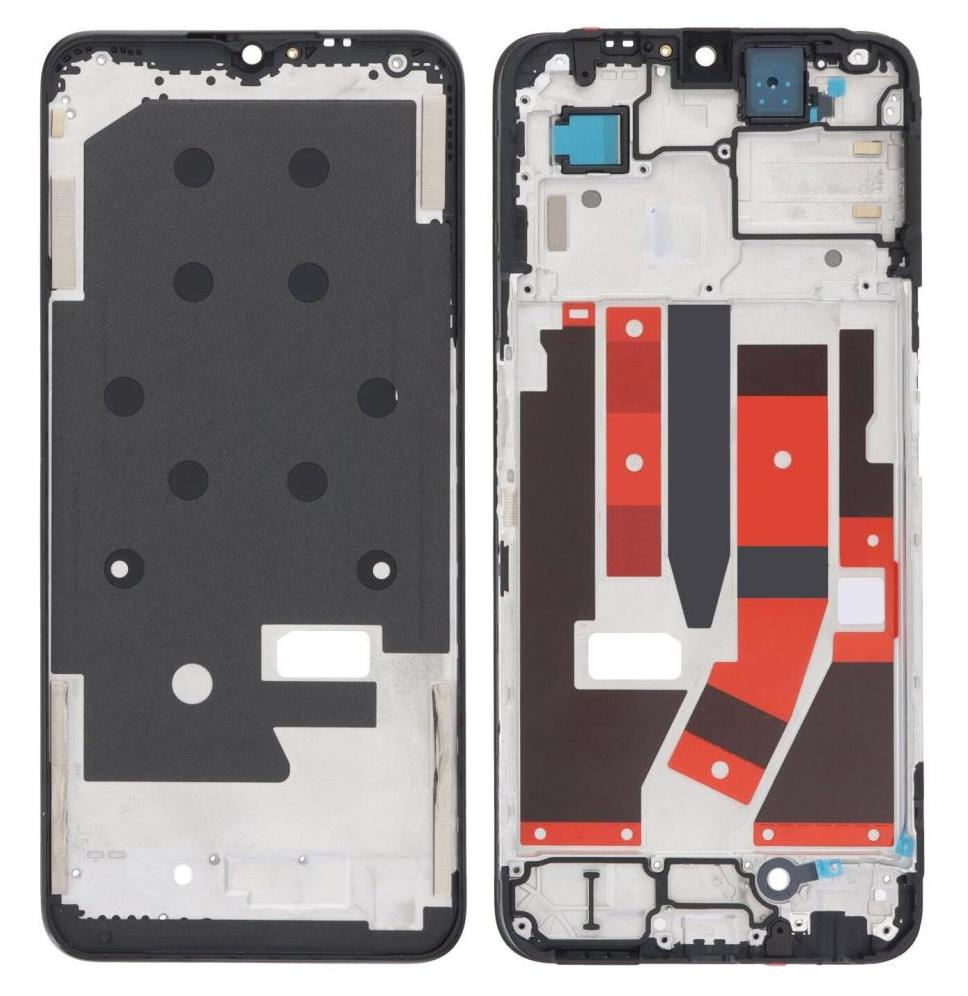 LCD Frame Middle Chassis for Oppo A77 5G - Blue by Maxbhi.com