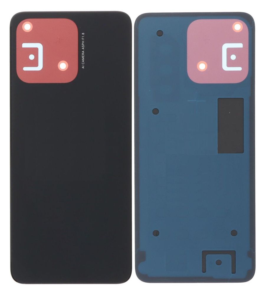 Back Panel Cover for Honor X6 - Black - Maxbhi.com