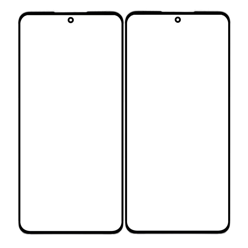 Replacement Front Glass for OnePlus Ace - Blue by Maxbhi.com