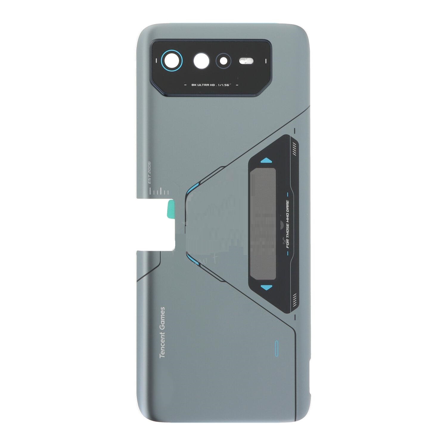 Back Panel Cover for Asus ROG Phone 6D Ultimate - Grey - Maxbhi.com
